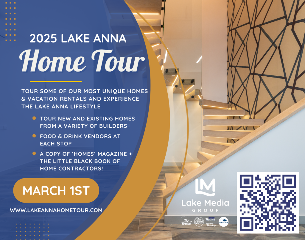 First Ever Lake Anna Home Tour Scheduled for March 1 - Lake Anna Online™
